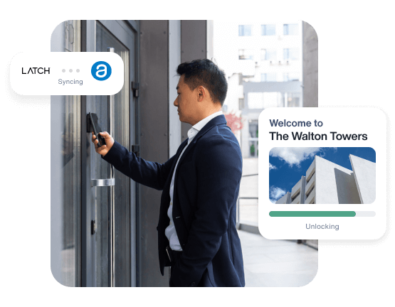 Latch Multifamily Housing Automated Software Integrated with AppFolio