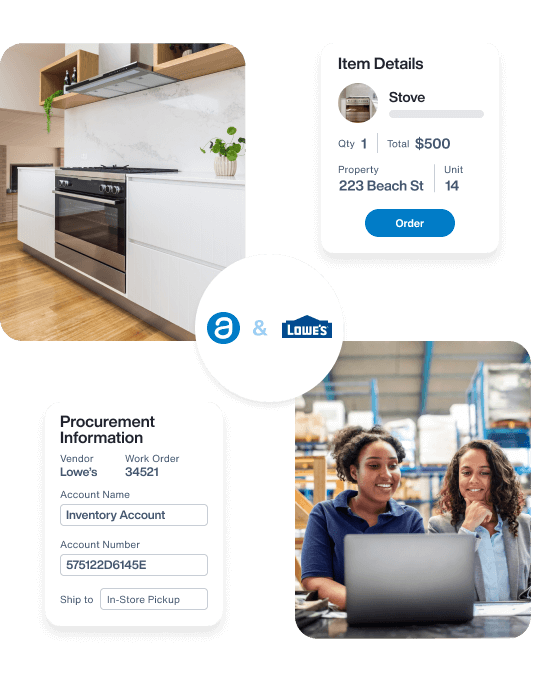 Lowe's Home Improvement Maintenance Solutions Integrated with AppFolio
