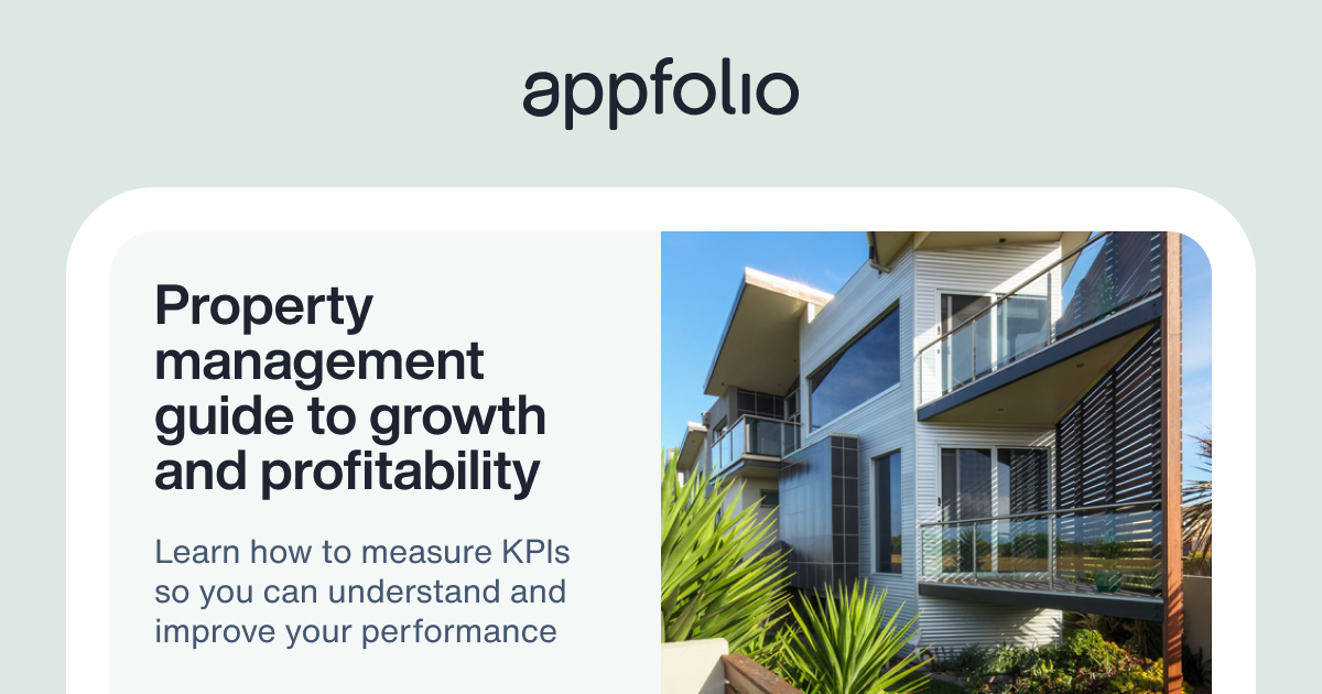 Property management guide to growth and profitability