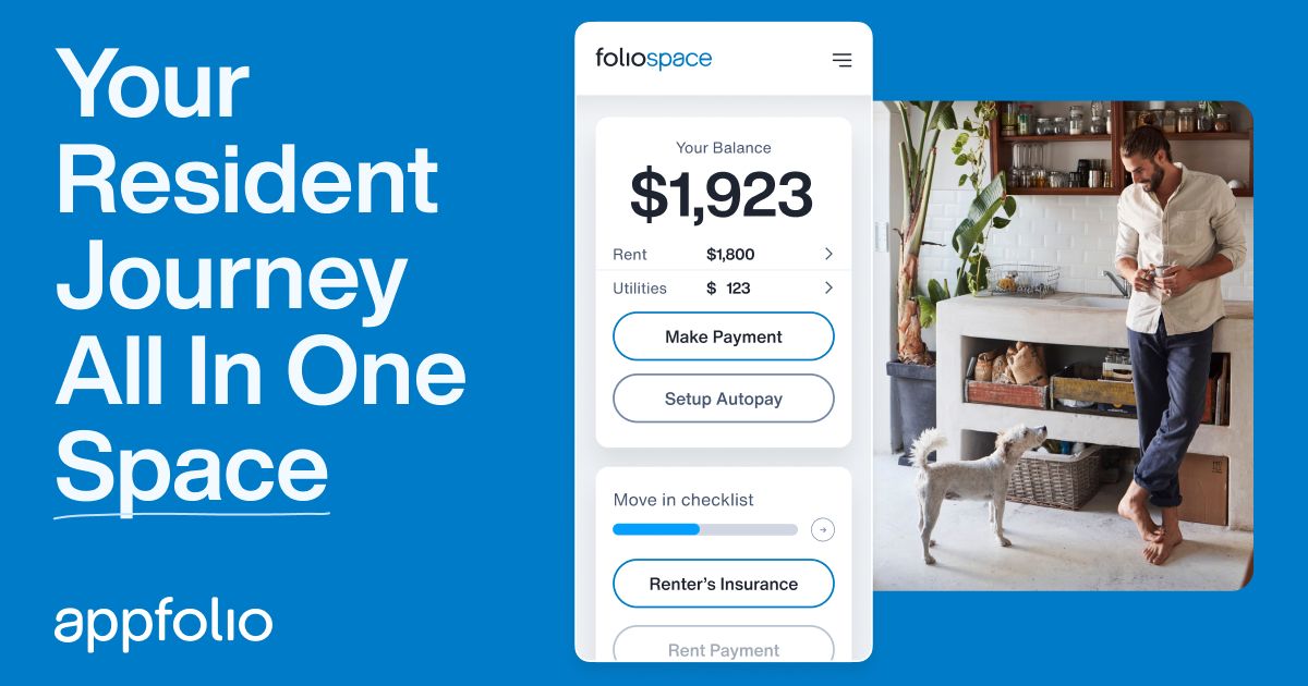 FolioSpace: Resident Experience App | AppFolio