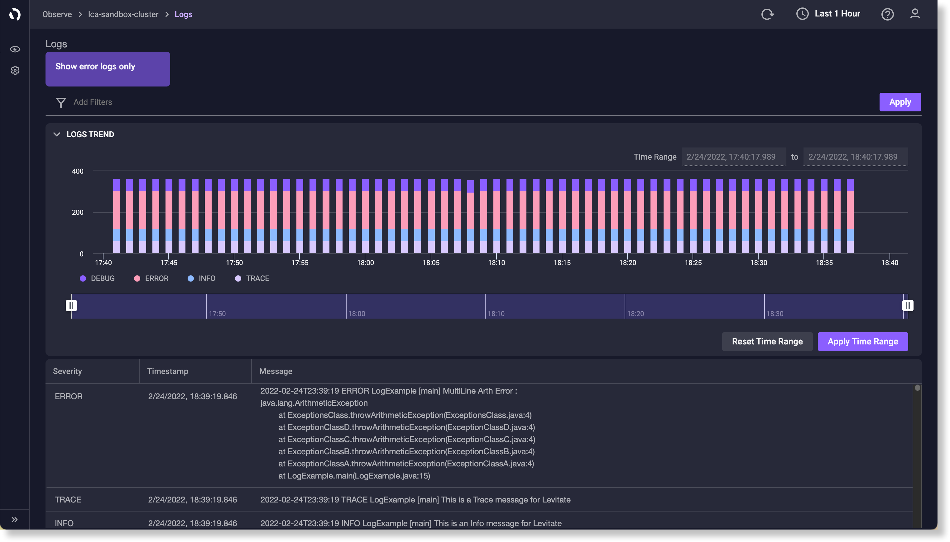 Verify The Appdynamics Log Collector Deployment
