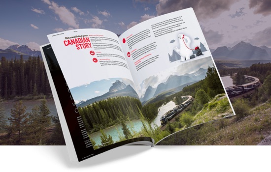 Our Train Vacation Brochures, Via Rail & Rocky Mountaineer