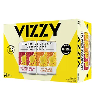 VIZZY HARD SELTZER LEMONADE 2FLAVOUR VARIETY PACK - The Beer Store