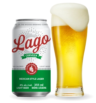 LAKE OF THE WOODS LAGO CERVEZA MEXICAN STYLE LAGER - The Beer Store