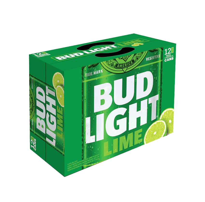 BUD LIGHT LIME: 12 X Can 355 ml - The Beer Store