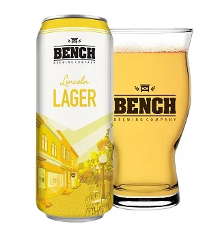 BENCH BREWING LINCOLN LAGER - The Beer Store