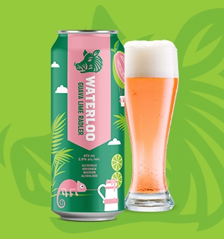 WATERLOO GUAVA LIME RADLER - The Beer Store