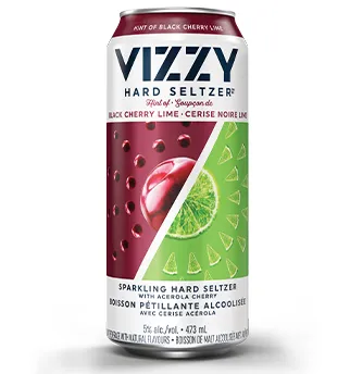 VIZZY HARD SELTZER BLACK CHERRY LIME - The Beer Store