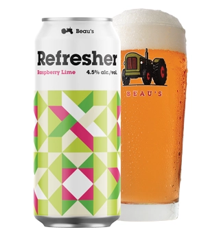BEAUS REFRESHER RASPBERRY LIME - The Beer Store