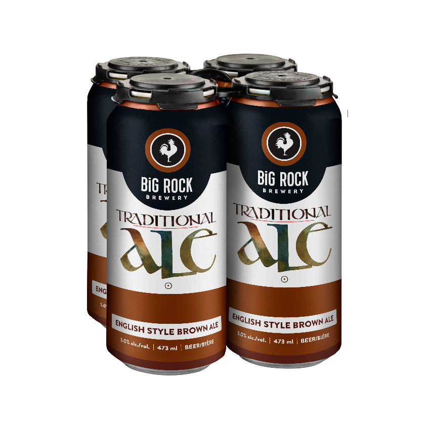 BIG ROCK TRADITIONAL ALE: 4 X Can 473 ml - The Beer Store