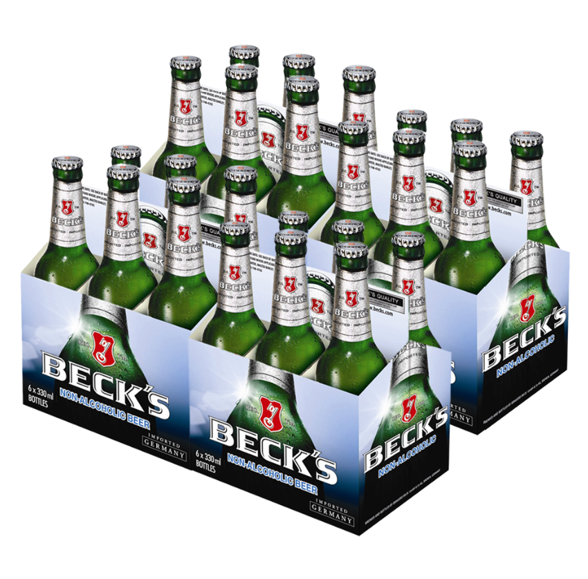 BECKS NON ALCOHOLIC 0.0: 24 X Bottle 330 ml - The Beer Store