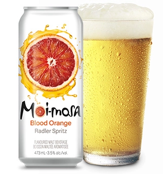 MOI-MOSA BLOOD ORANGE RADLER - The Beer Store