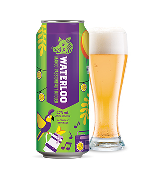 WATERLOO MANGO PASSIONFRUIT RADLER - The Beer Store
