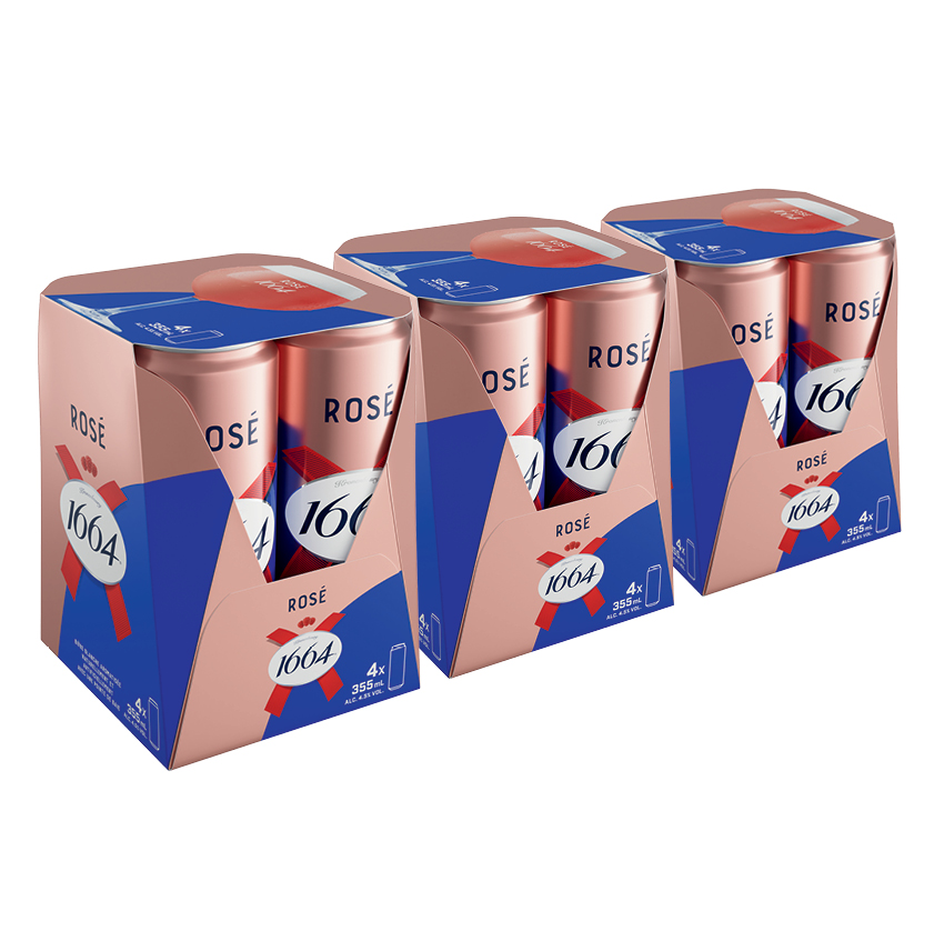 KRONENBOURG 1664 ROSE: 6 X Bottle 330 ml - The Beer Store
