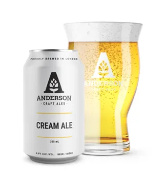 ANDERSON CREAM ALE - The Beer Store