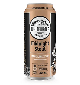 MIDNIGHT STOUT OATMEAL MILK STOUT - The Beer Store