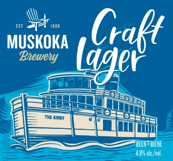 MUSKOKA CRAFT LAGER: 6 X Can 473 ml - The Beer Store