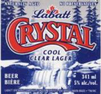 CRYSTAL: 24 X Bottle 341 ml - The Beer Store