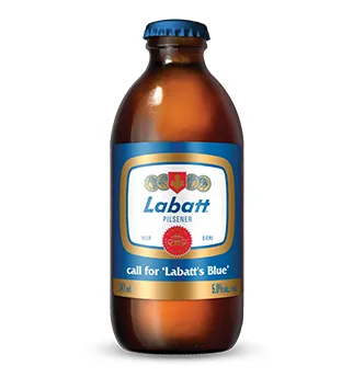 LABATT BLUE STUBBY BOTTLE - The Beer Store