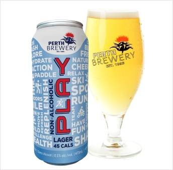 PERTH PLAY NON-ALCOHOLIC LAGER - The Beer Store