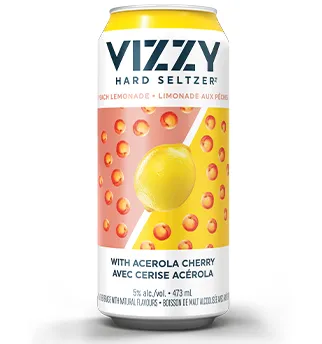 VIZZY HARD SELTZER PEACH LEMONADE - The Beer Store