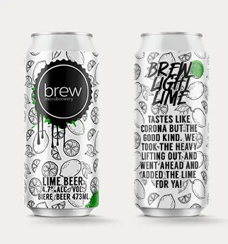 BREW LIME BEER - The Beer Store