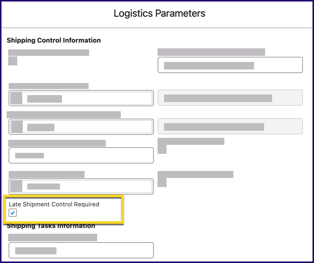 Late Shipment Changes Learning Guide