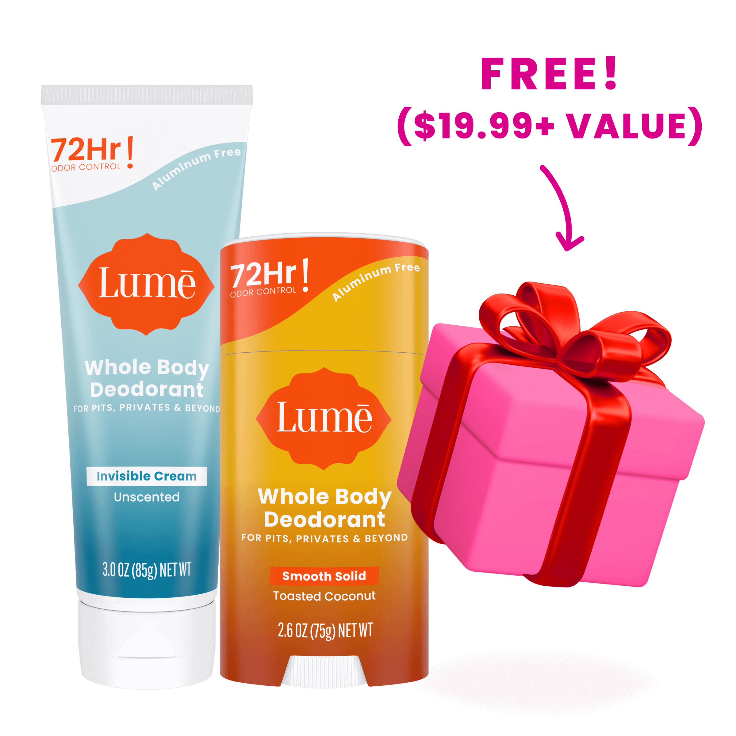 Lume Deodorant | Aluminum-Free Deodorants for Anywhere on Your Body