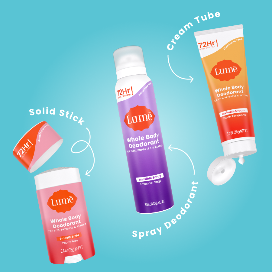 Lume Deodorant | Aluminum-Free Deodorants for Anywhere on Your Body