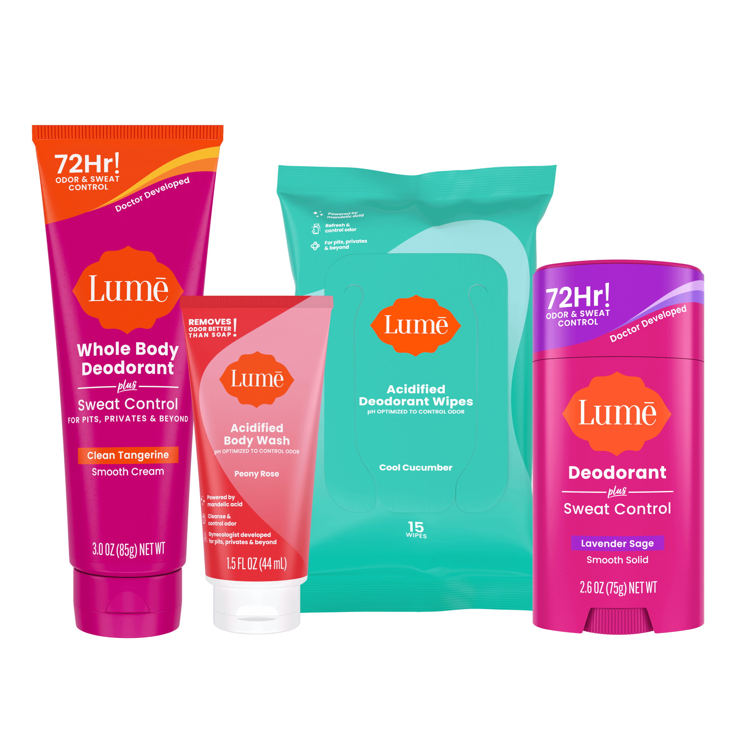 Lume Deodorant | Aluminum-Free Deodorants for Anywhere on Your Body