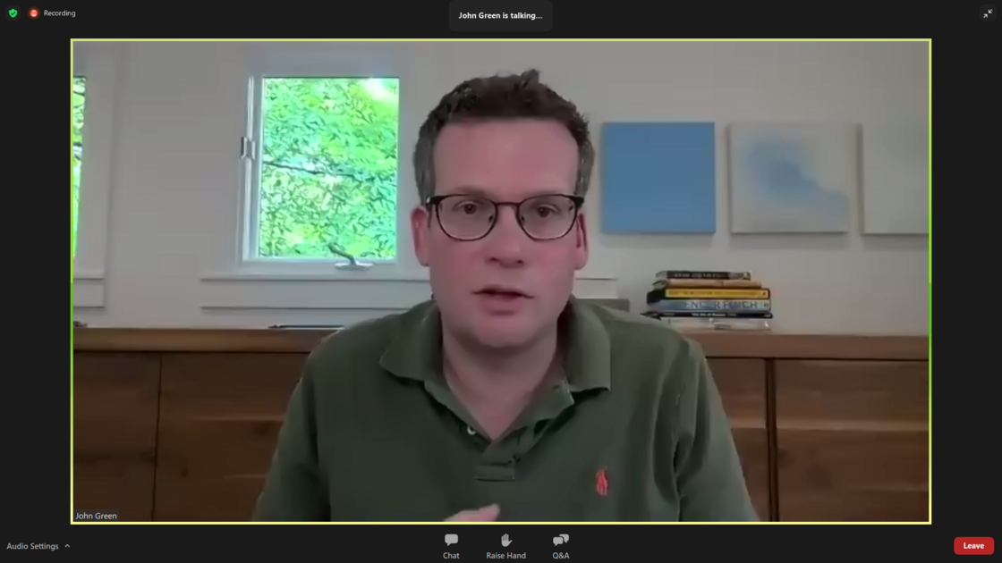 John Green Reflects On The Pandemic's Impact On Life In A Tour For His ...