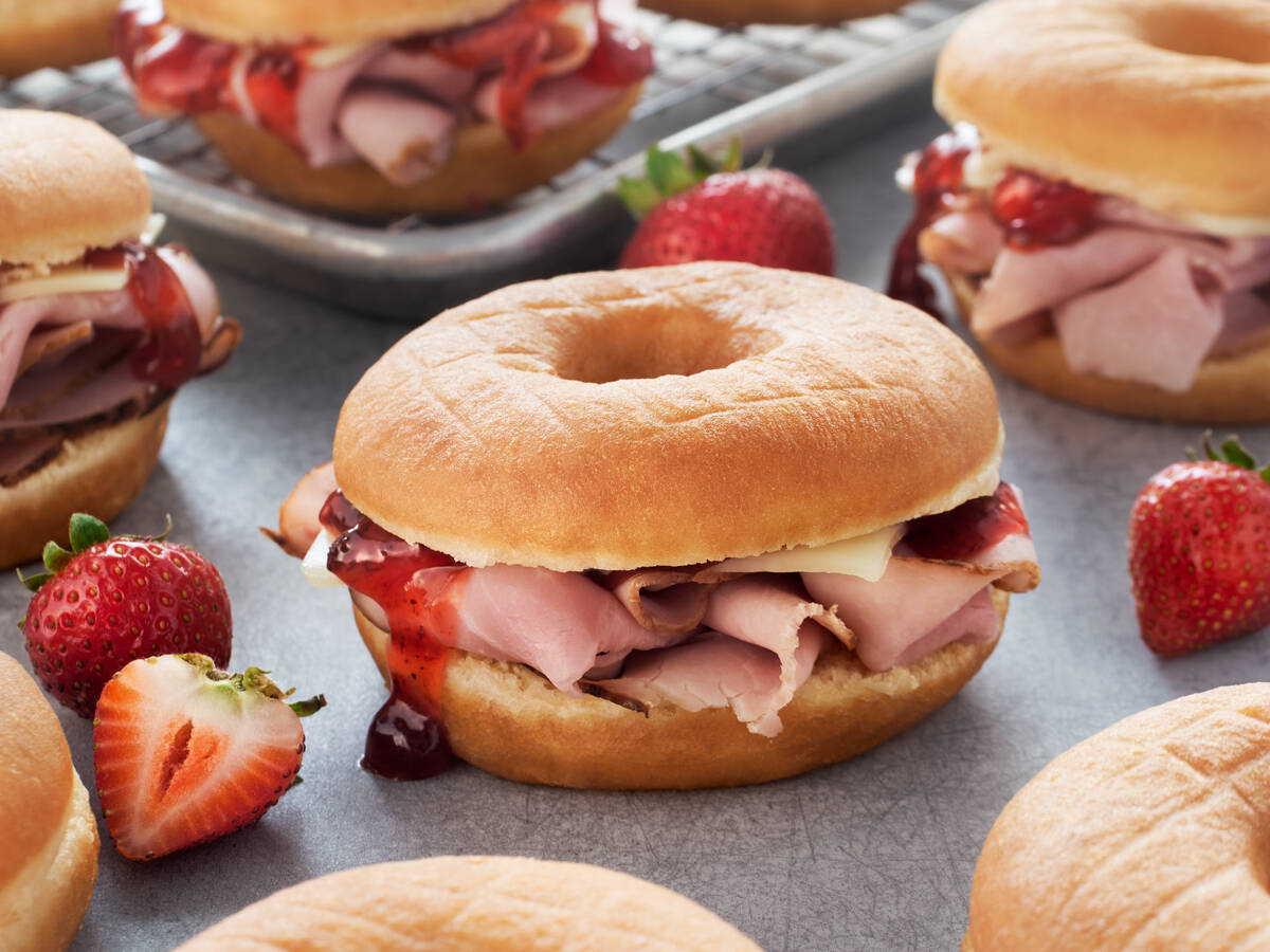 Sourdough Ham & Swiss Anytime Sandwiches