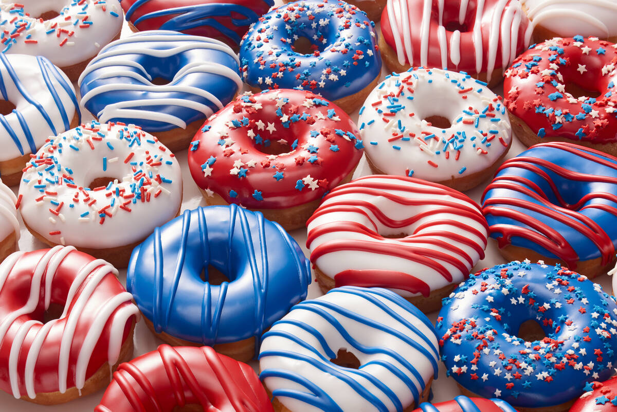 Patriotic Donuts