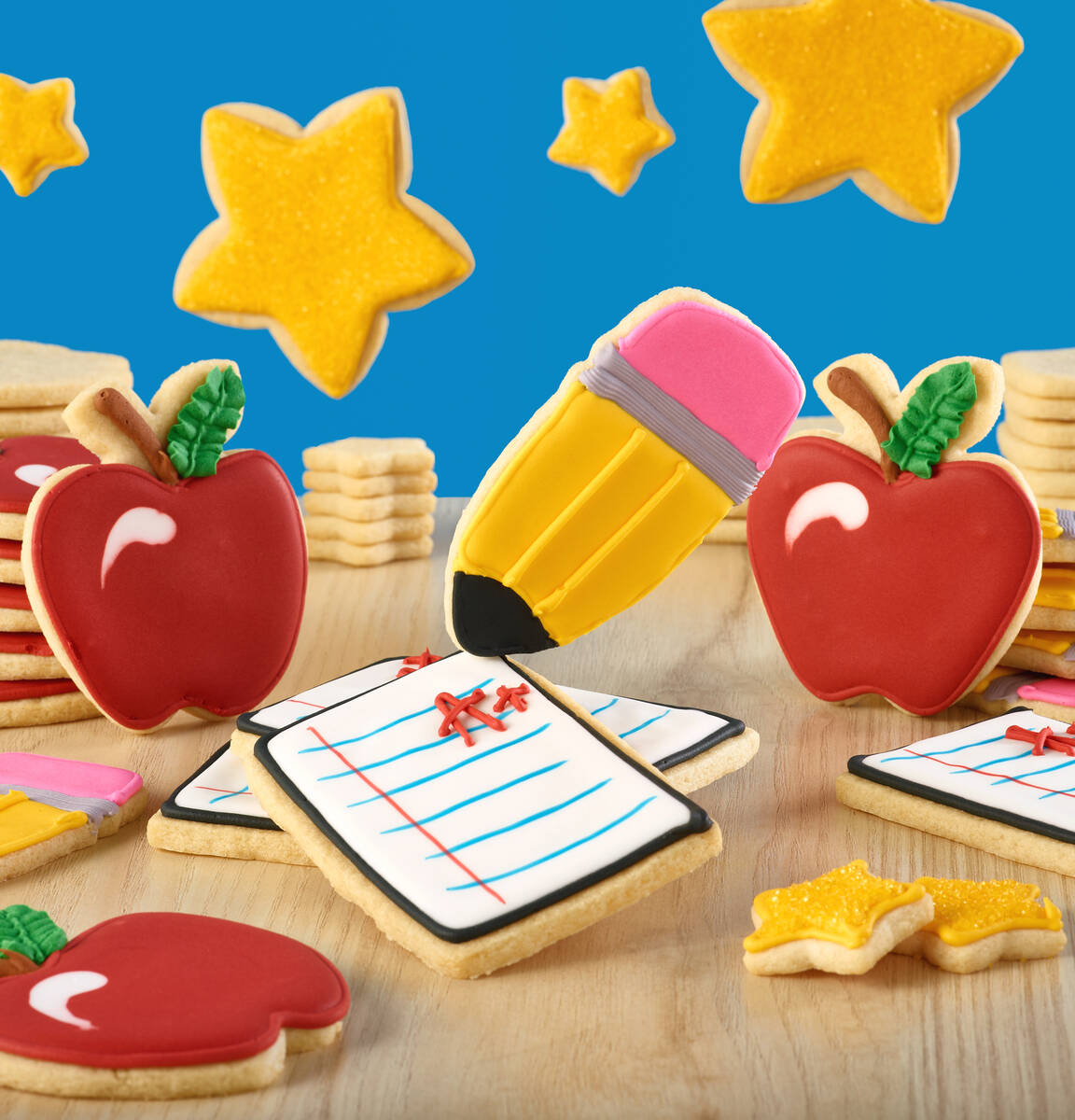 Back To School Sugar Cookies