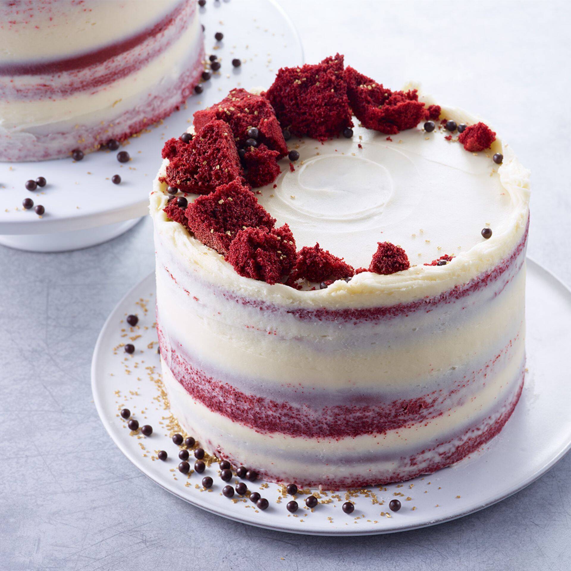 Pastel Rústico Red Velvet