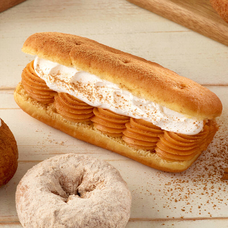 Donas de Levadura de Pay de Calabaza