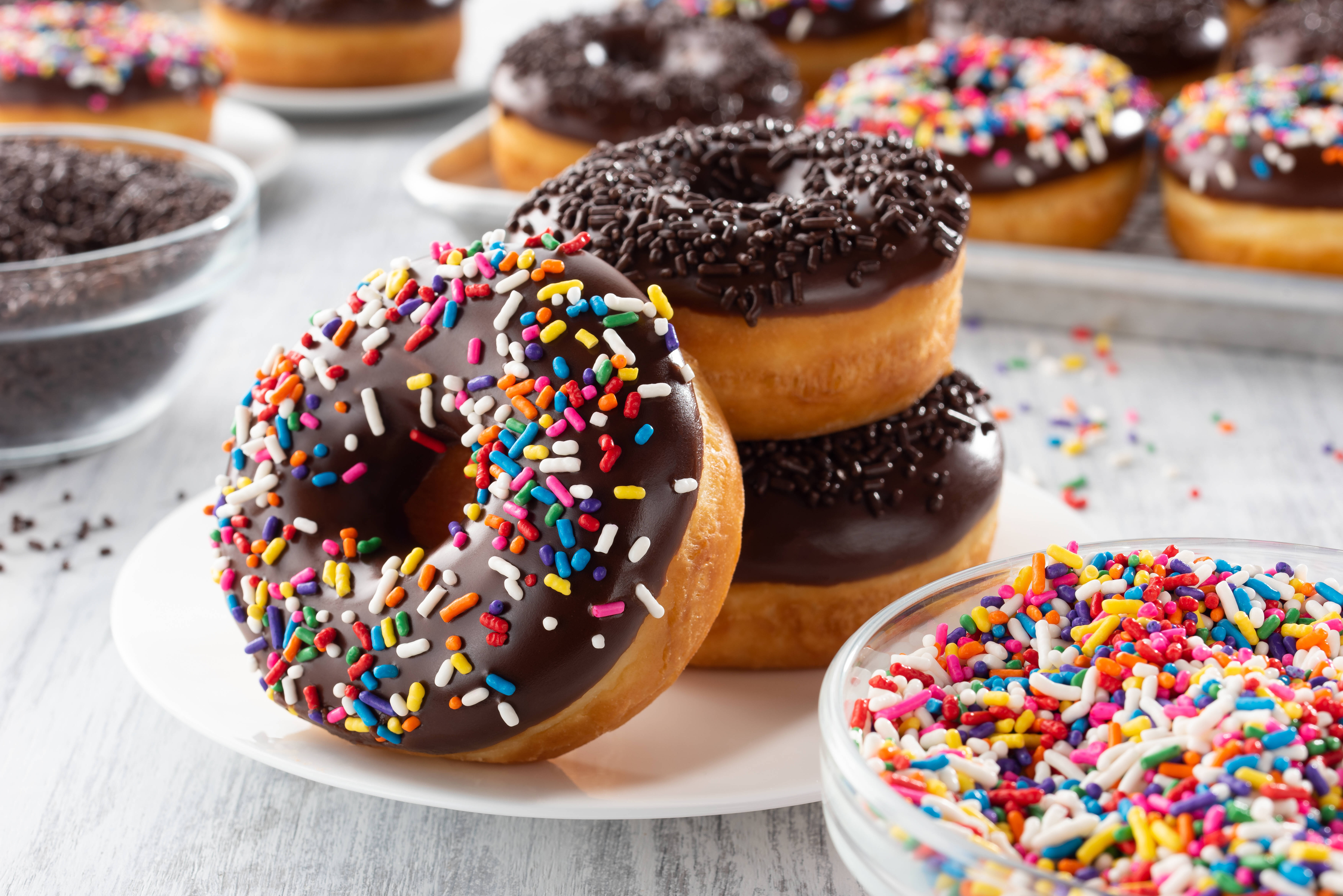 Ready to Finish Donuts