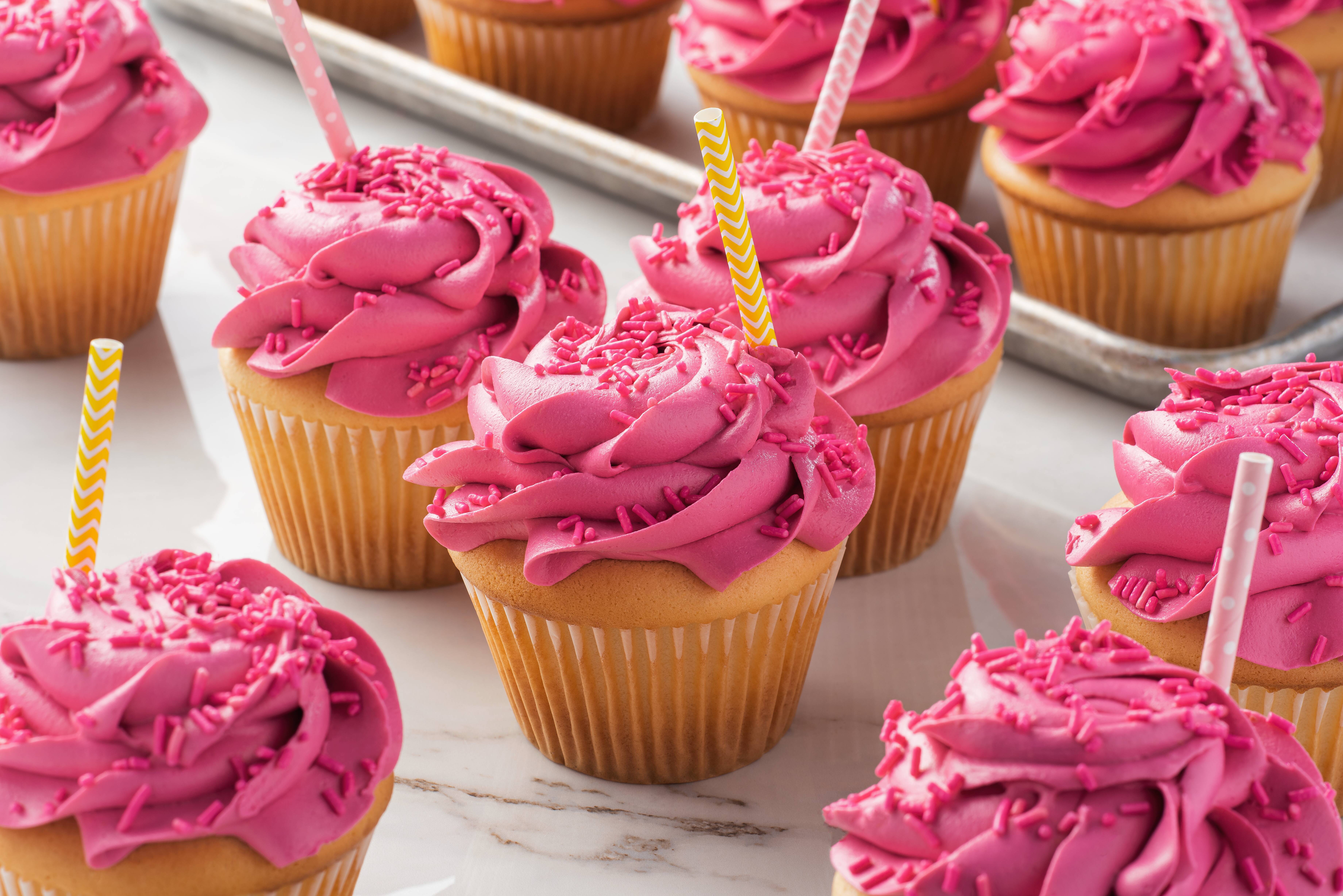 Pink Lemonade Cupcakes