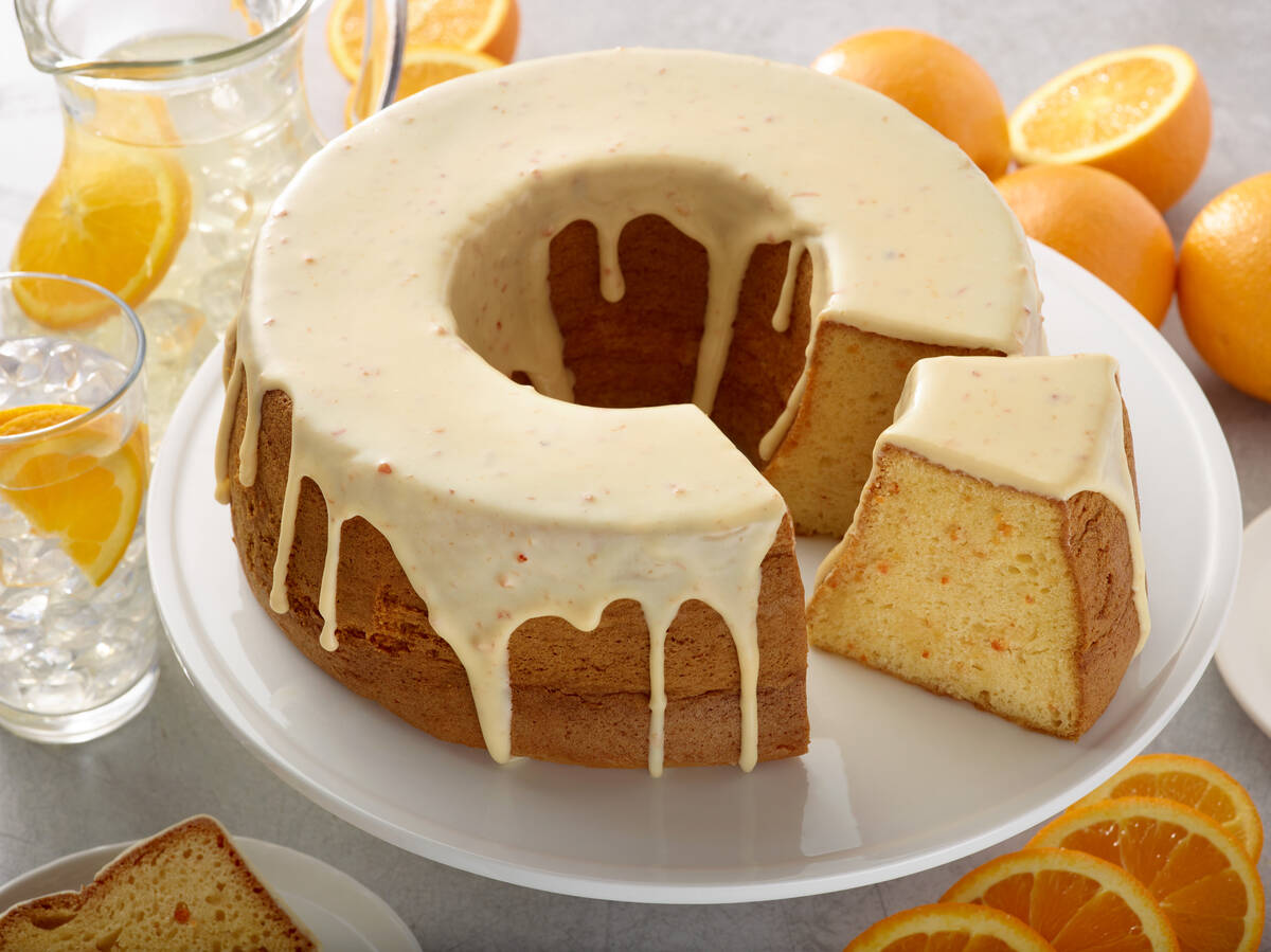 Orange Chiffon Cake