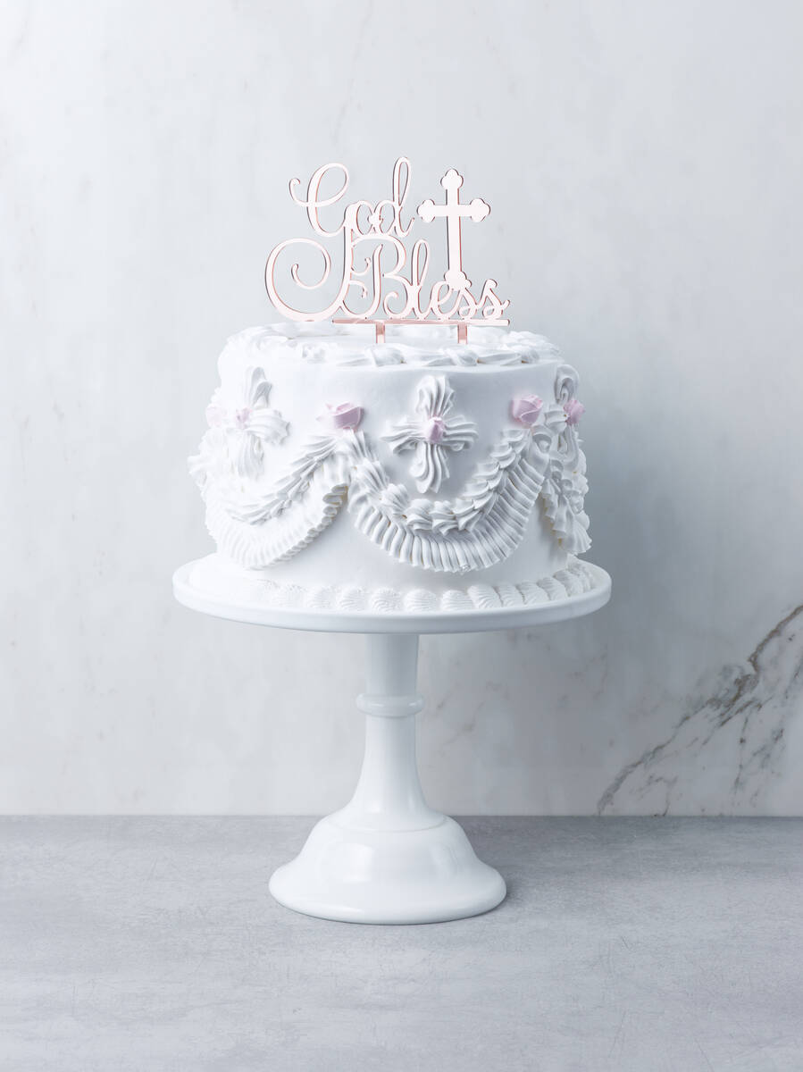 First Communion White Cake