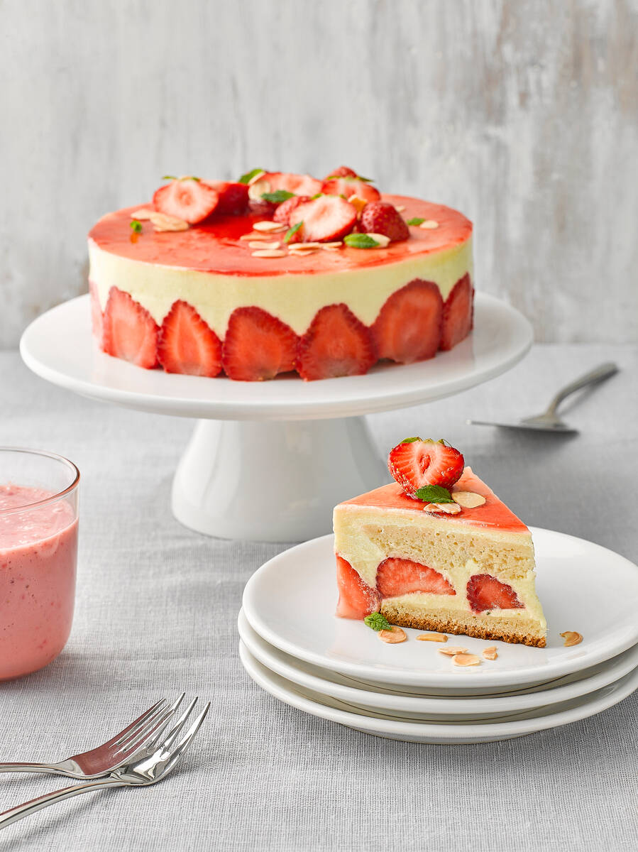Vegan Fraisier