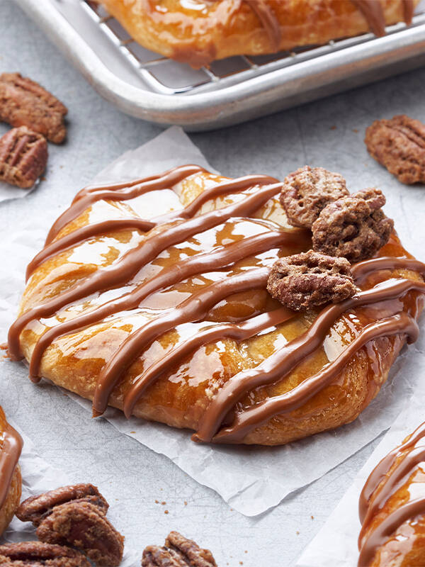 Pumpkin Praline Danish