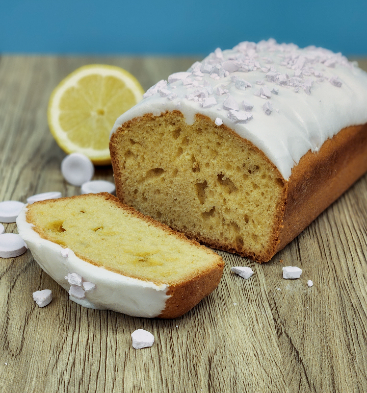 Vegan Lemon & Violet Cake