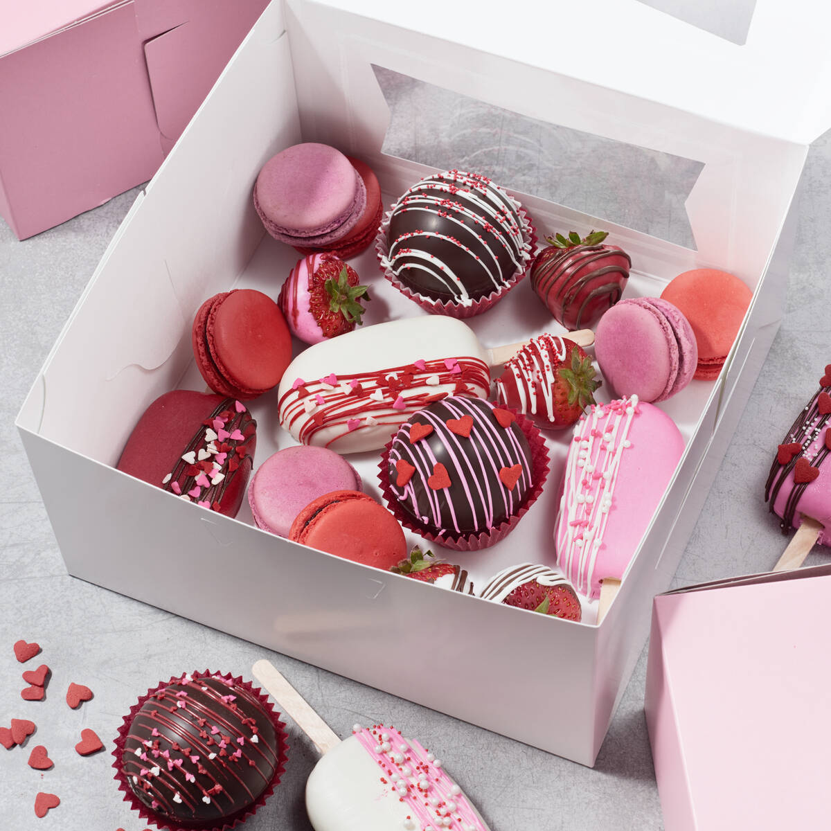 Valentine's Day Bakery Box