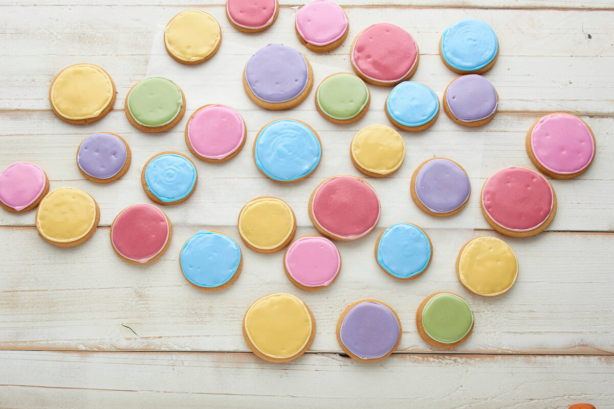 Colorful Sugar Cookies