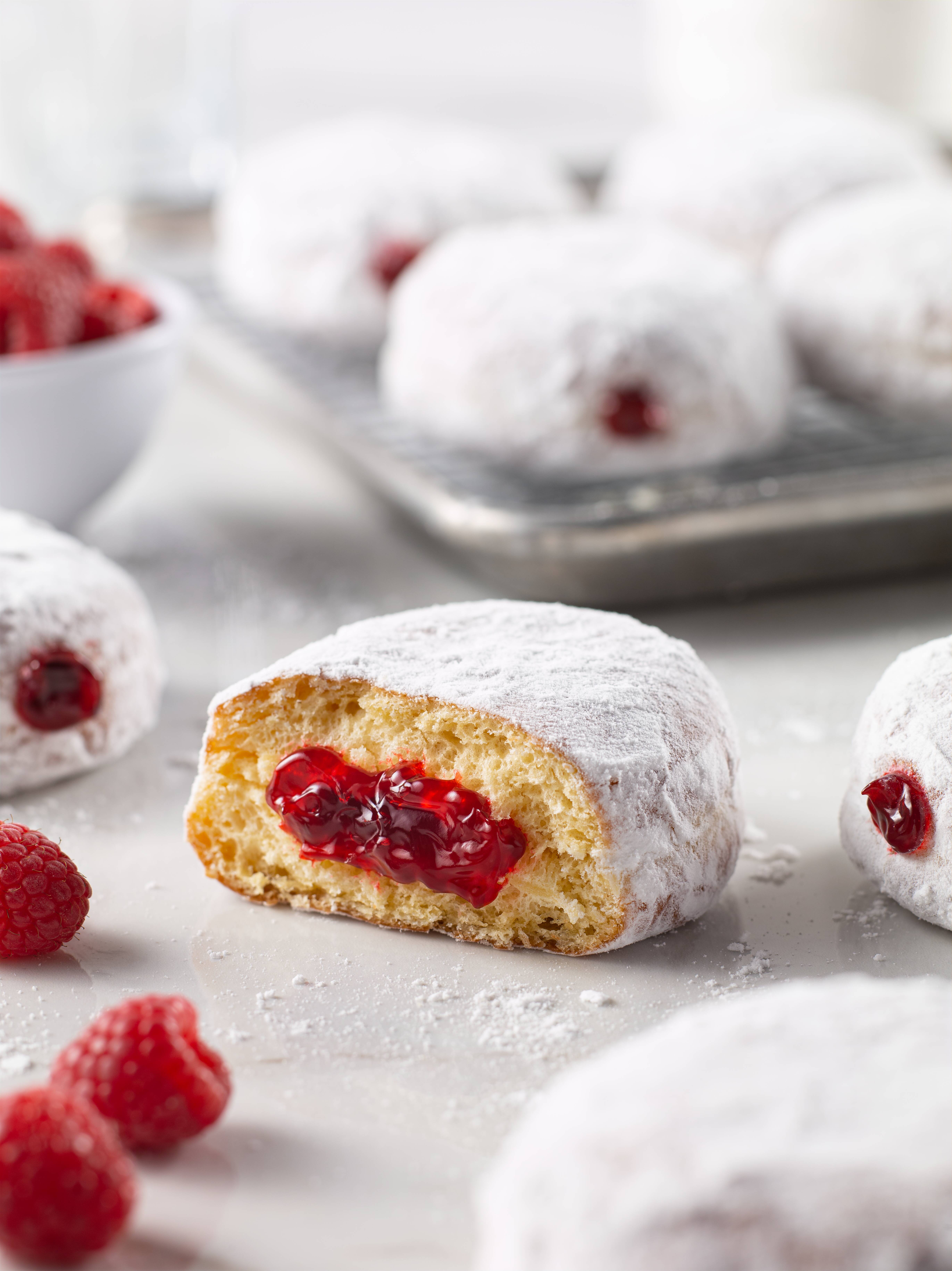 Dawn Raspberry Filled Donuts