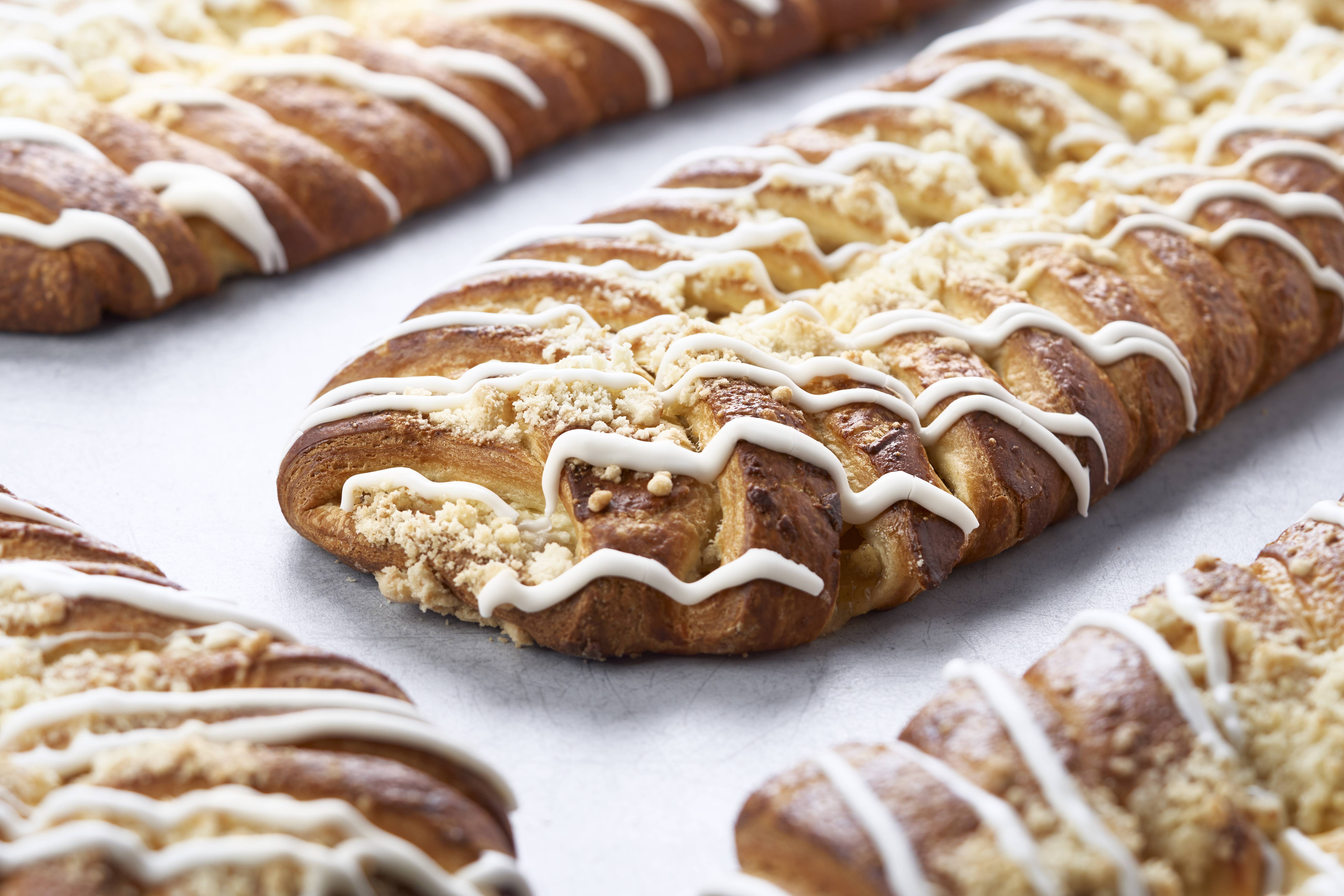 Apple Cheese Danish Braids