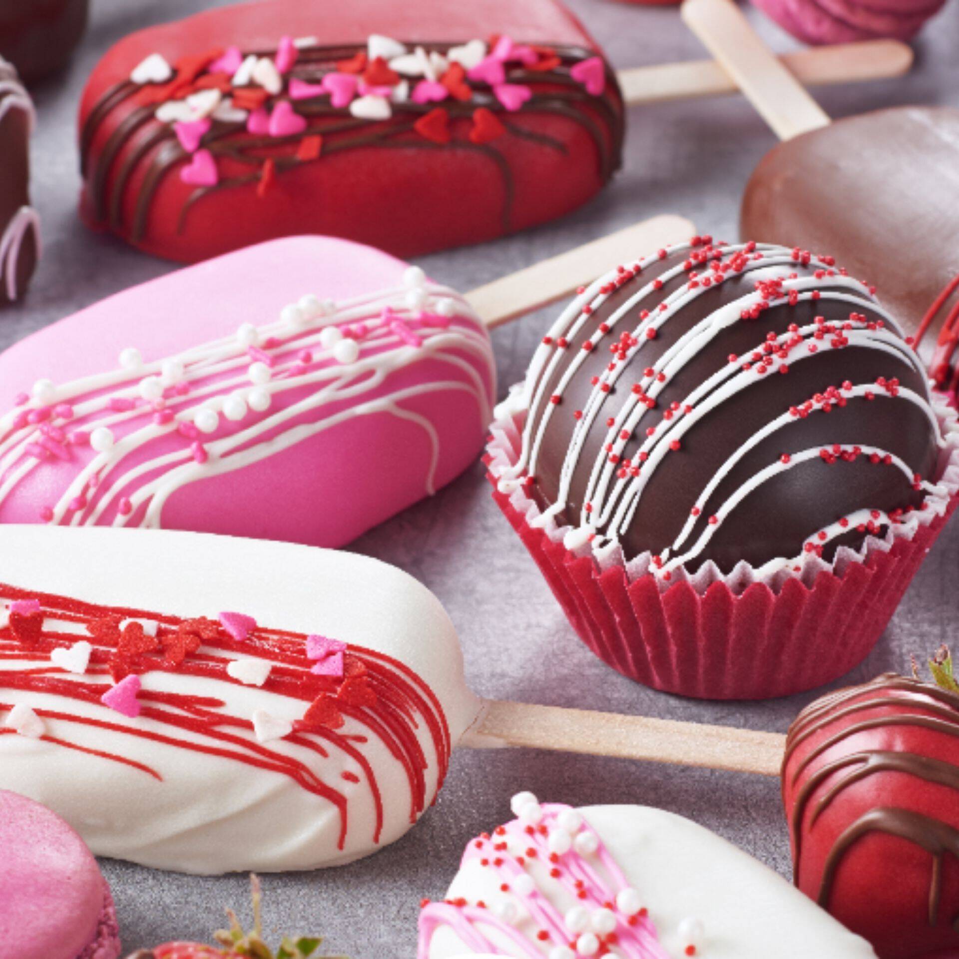 Esferas y Paletas San Valentín