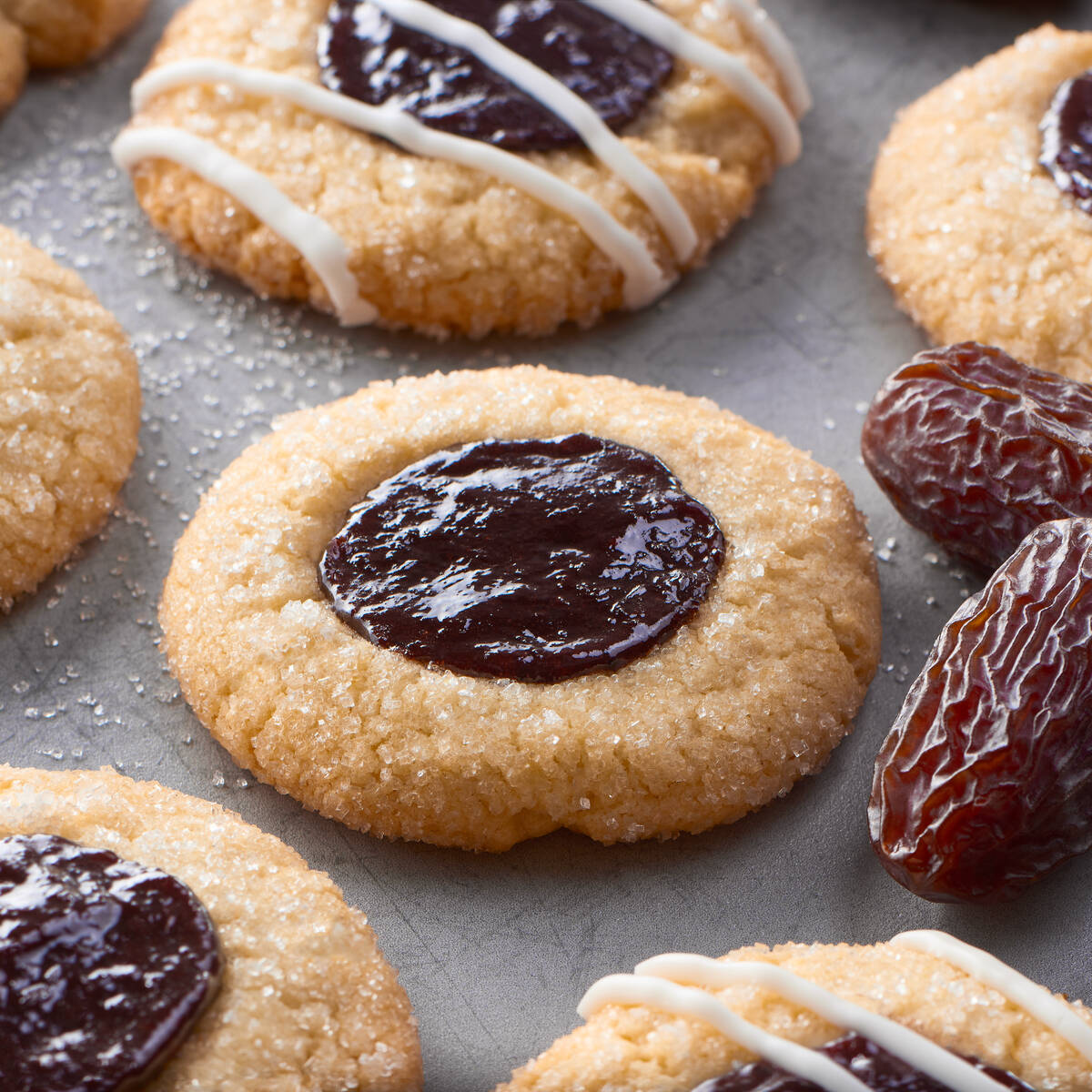 Date Thumbprint Cookies