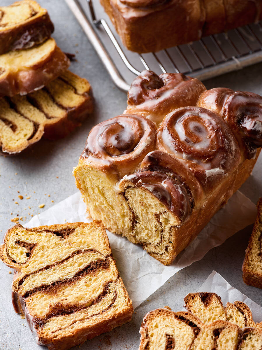 Cinnamon Roll Loaf
